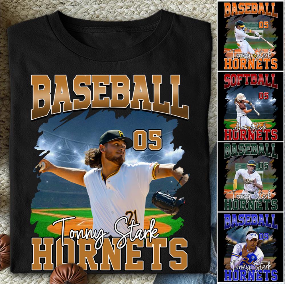 Game Day Baseball Personalized Shirt Custom Photo And Team Name ...