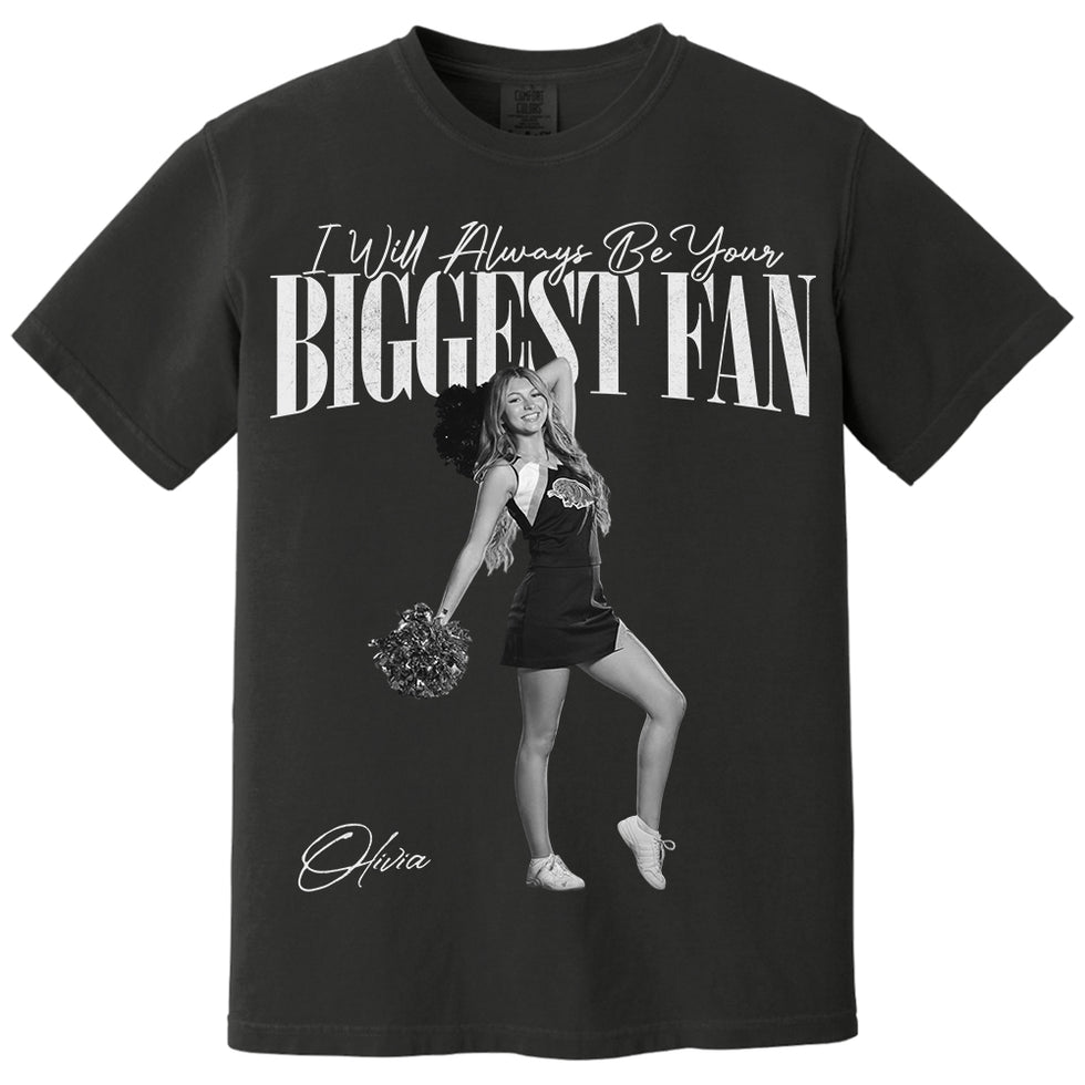 I'll Always Be Your Biggest Fan - Washed Tee Retro Bootleg Shirt For C ...