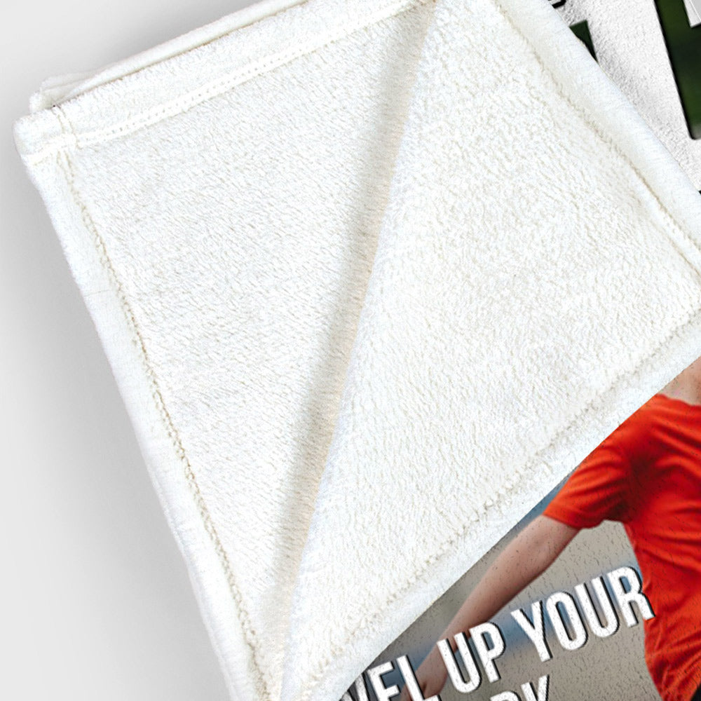 Personalized Soccer Magazine Cover Blanket - Gifts For Soccer Player ...