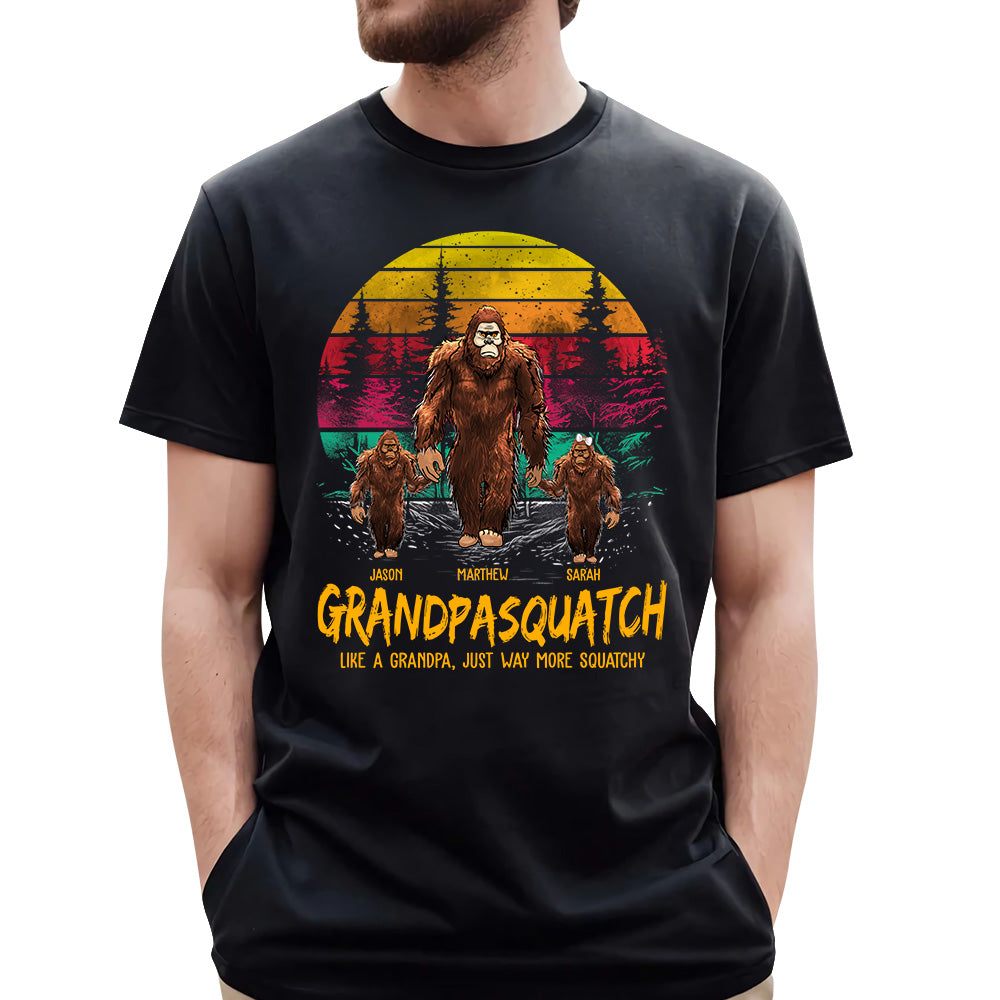 Papasquatch, Like A Grandpa, Just Way More Squatchy - Personalized ...