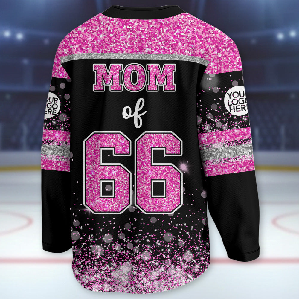 Custom Photo Ice Hockey Jersey Shirt For Ice Hockey Family GameDay Shi ...