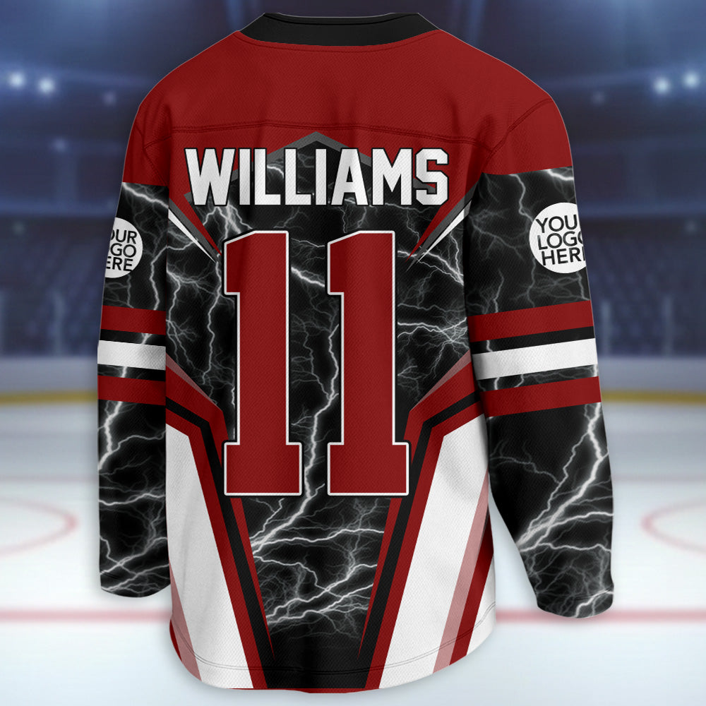 I Will Always Be Your Biggest Fan Custom Photo Ice Hockey Jersey Gift ...