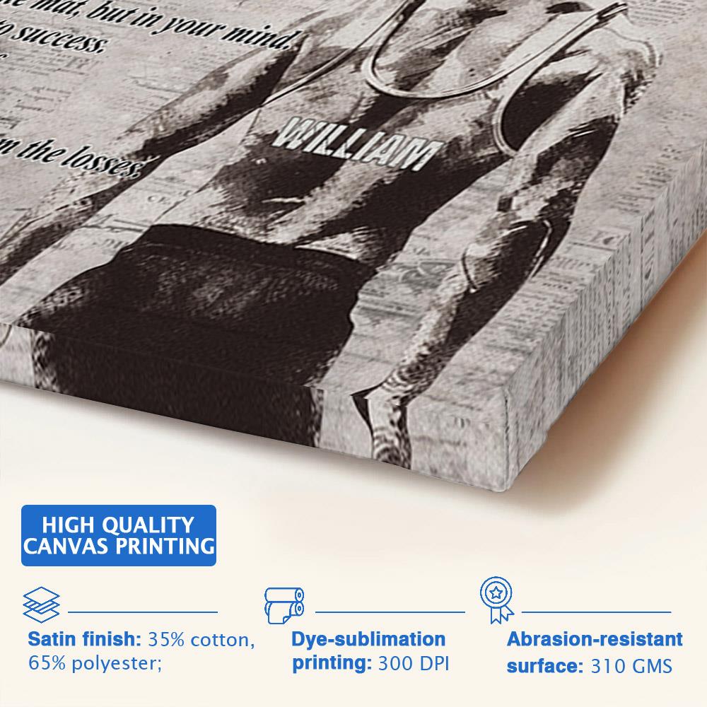 Personalized Wrestling Poster - Custom Photos And Names For Basketball ...