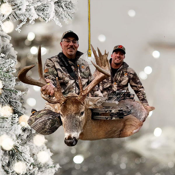 Happy Hunting Moment Bowhunting Christmas Ornament - Personalized ...