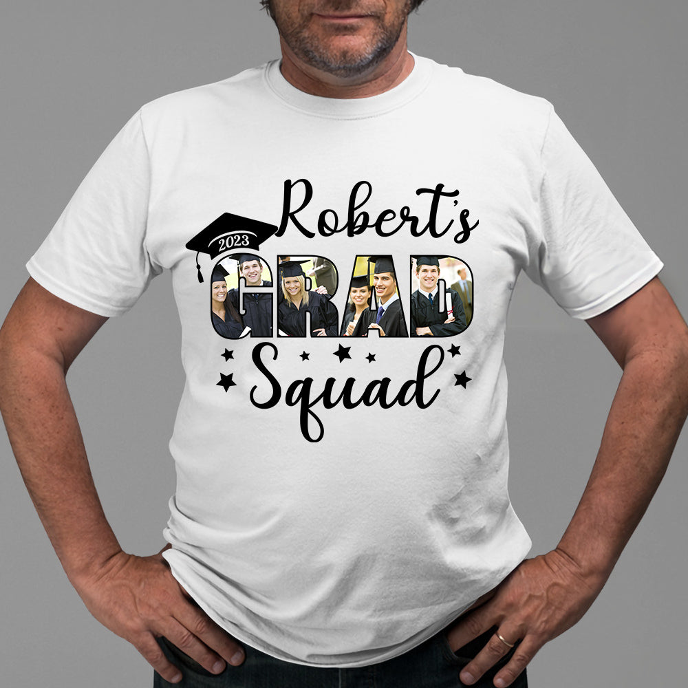 Personalized Grad Squad T-Shirt, Graduation Shirts, Matching Family ...